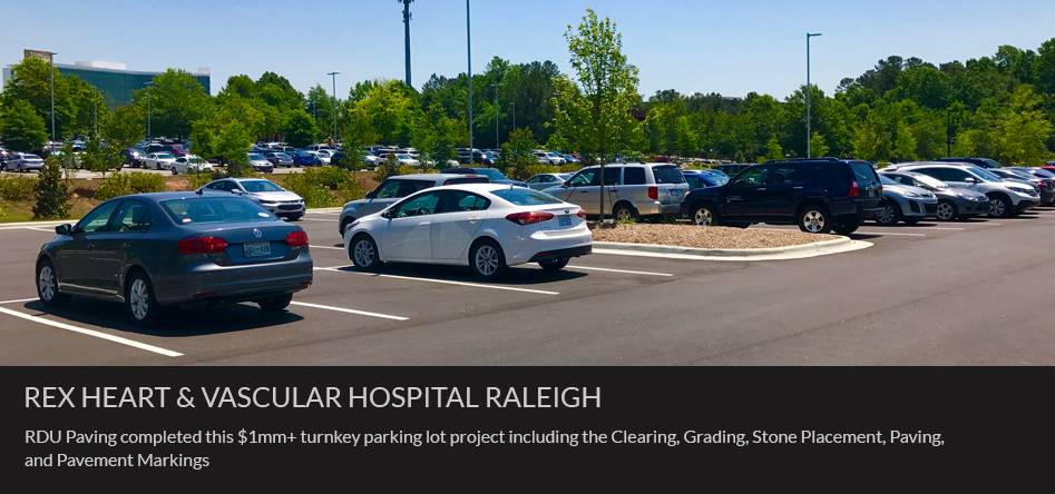 RDU Paving | Raleigh Asphalt Paving Company | NCDOT Certified